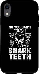 Amazon.com: iPhone XR Shark Teeth Hunting Lover Collection Shark Teeth ...