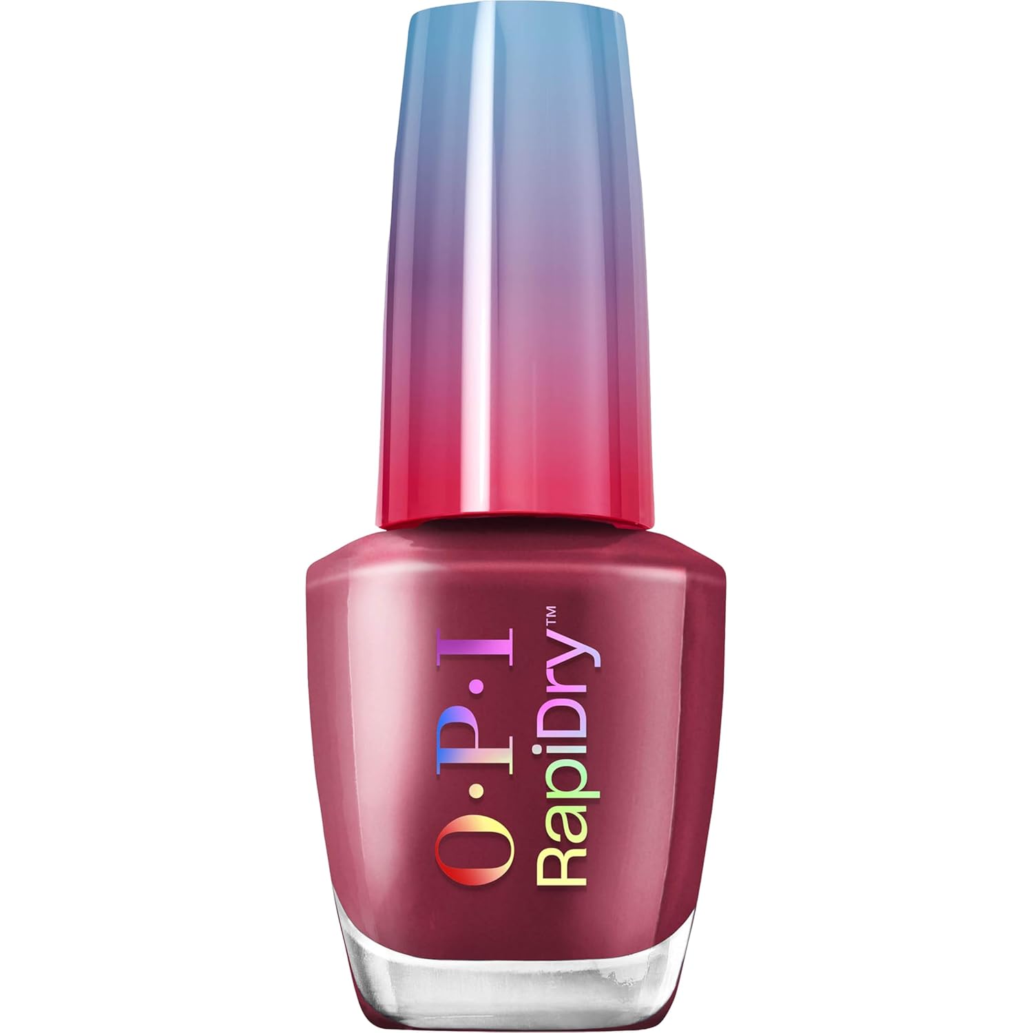 Amazon.com: OPI RapiDry So Berry Quick | Opaque Dark Berry Red Crème ...