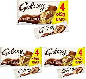 Galaxy Smooth Milk Chocolate Bars Multipack, Rainforest Alliance ...