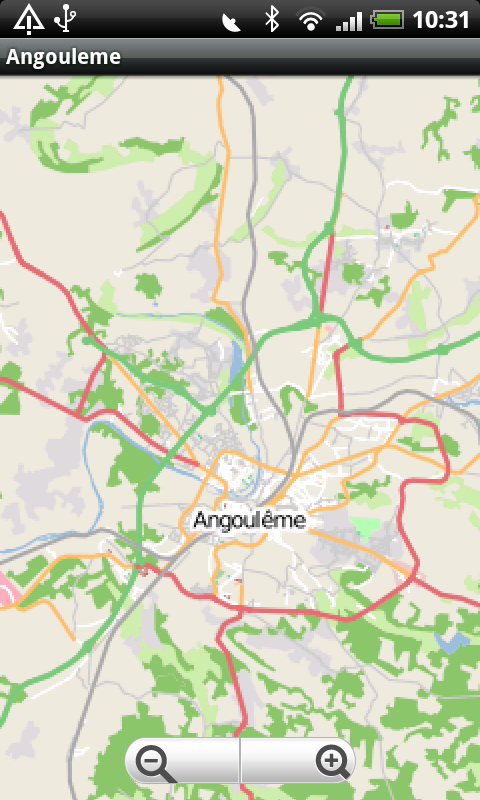 Angouleme Street Map - App on Amazon Appstore