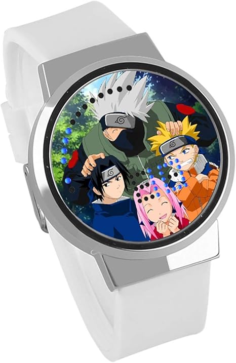 Smartwatches,Touchscreen Led-Uhr Naruto Anime Um Silikonarmband ...