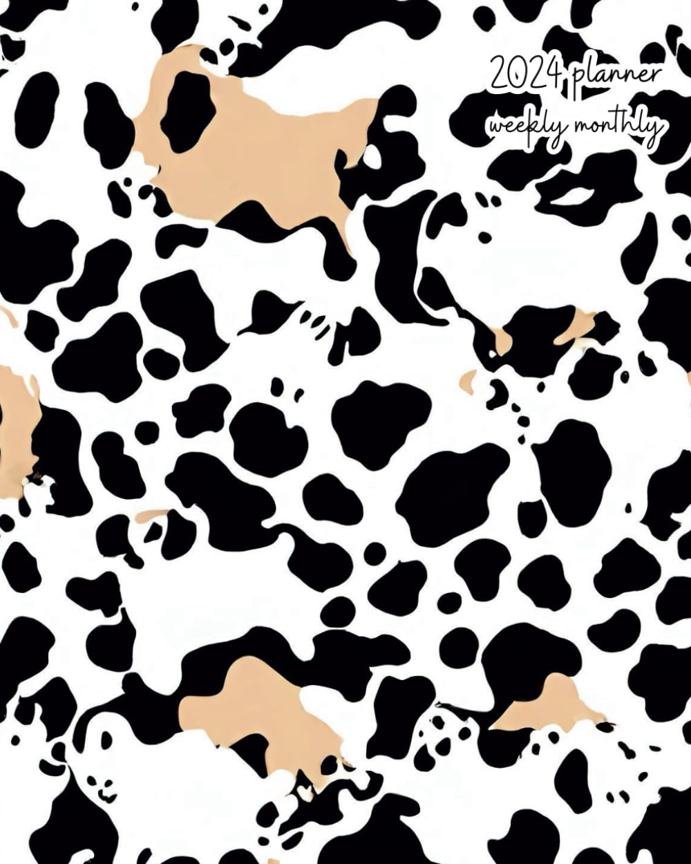 Amazon.com: 2024 Weekly and Monthly Planner 8x10: non Spiral Bound ...