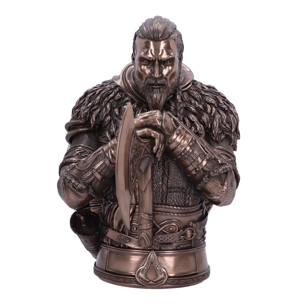 Nemesis Now Assassin's Creed Valhalla Eivor Bust, 31cm, Resin, Bronze ...