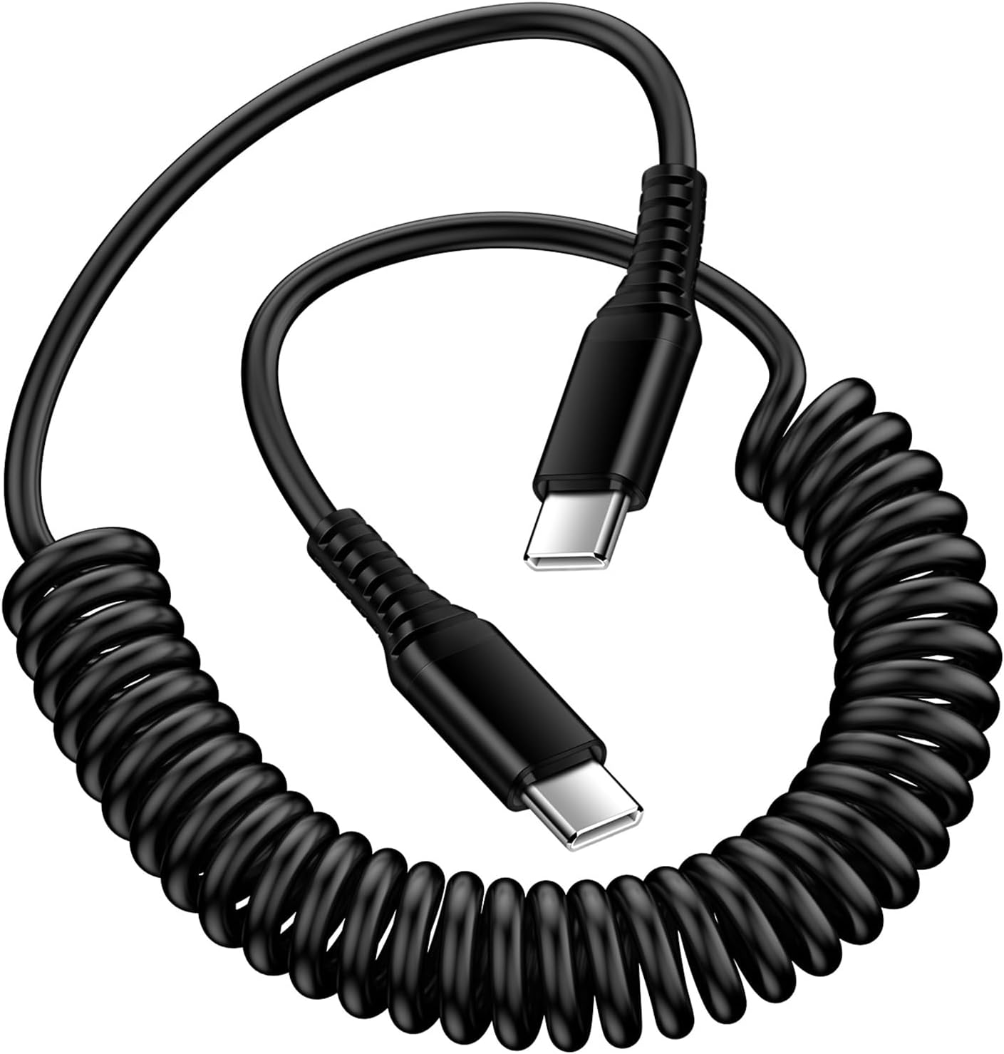 Amazon.com: ABCPOW USB C Android Auto Cable 3ft 2Pack,Retractable ...