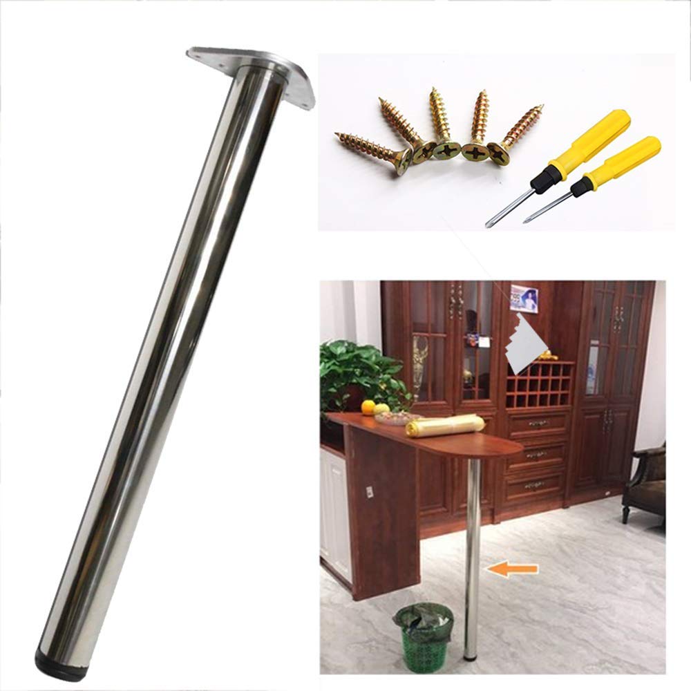 Jxj Furniture Leg Metal Table Legs Adjustable Breakfast Bar Worktop ...