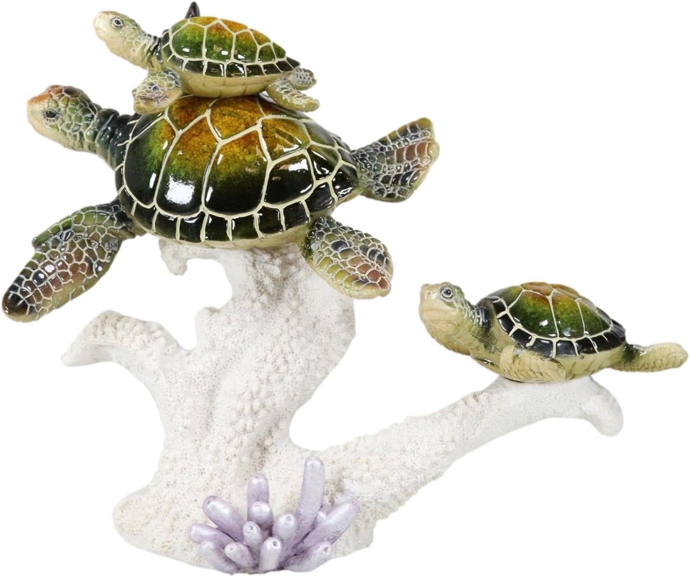 Amazon.com: Ebros Gift Large Marine Giant Sea Turtle Mother with ...