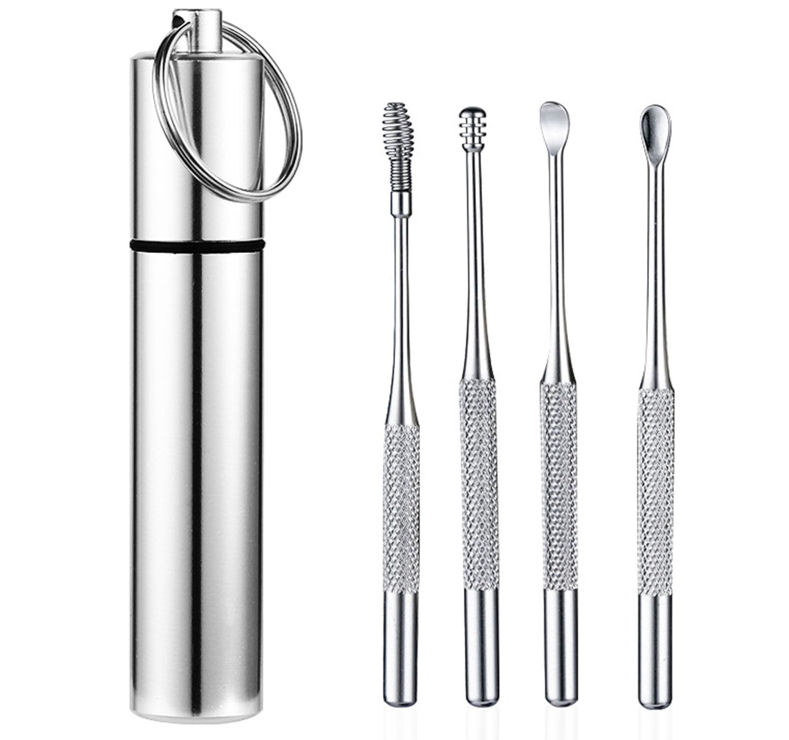 Amazon.com: Free Eagle Ear Wax Removal, 4 Pcs Stainless Reusable Safe ...