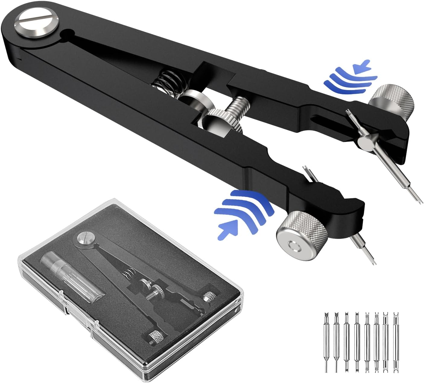 Amazon.com: Freejoy Watch Spring Bar Plier Tool Kit, 6825 Spring Bar ...