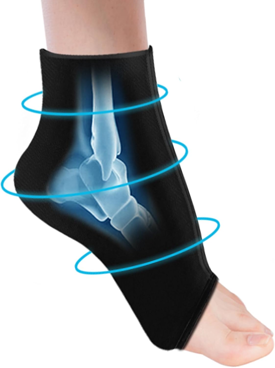 Ankle Foot Ice Pack Wrap for Injuries, Yintoper Gel Foot Ice Pack Hot ...