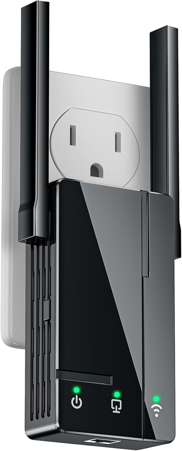 Amazon.com: 2025 WiFi Extender Signal Booster up to 9998sq.ft, Internet ...