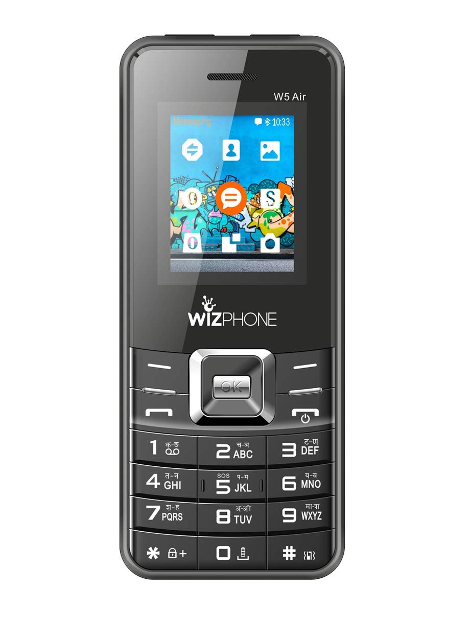 WIZPHONE W5 Air 1.8 inch Display Feature Mobile Phone with 2500 mAh Big ...
