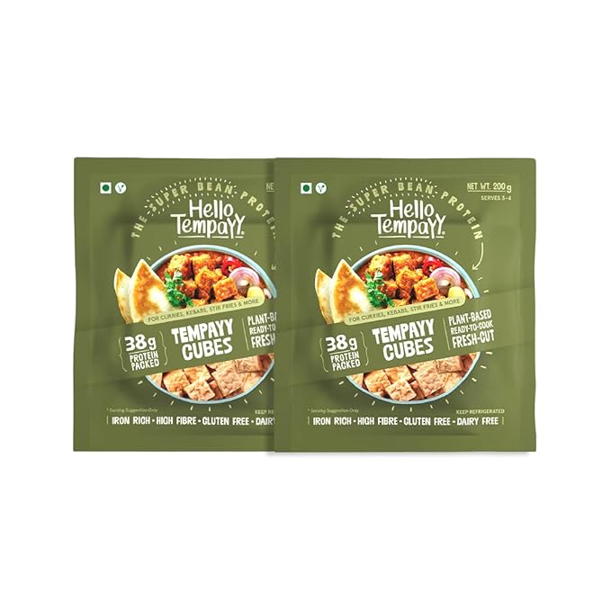 Hello Tempayy - More Nutritious than Paneer & Tofu - Pack of 2 ...