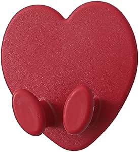 Amazon.com: Nipogear Heart Shaped Sticky Socket Storage Holder,Kitchen ...