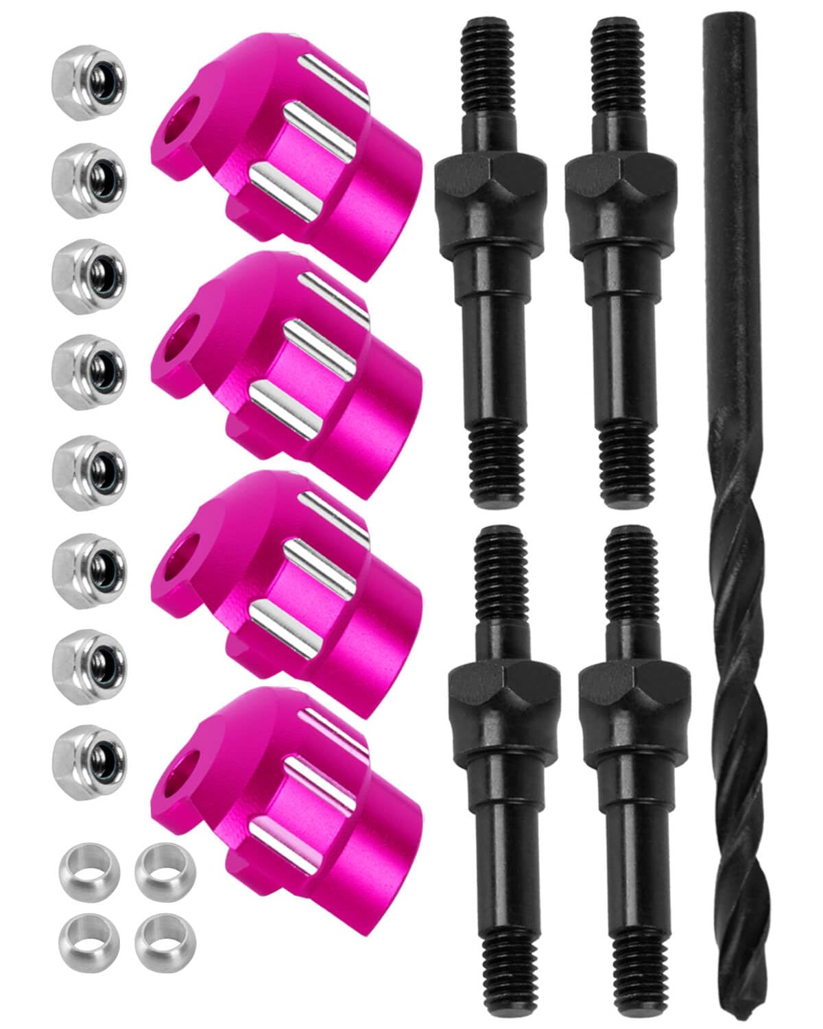 Amazon.com: RC #45 Steel Shock Standoff Set&Shock Cap Protector Upgrade ...