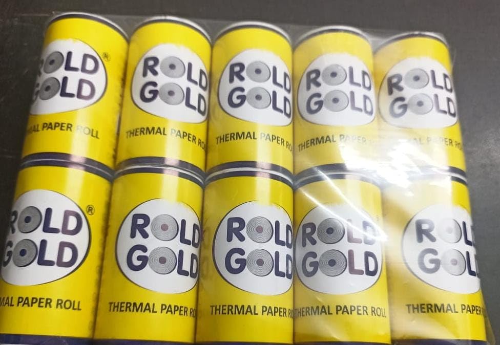 Creative Kids Rold Gold POS roll Ideal for Billing, POS Machine (58mm x ...