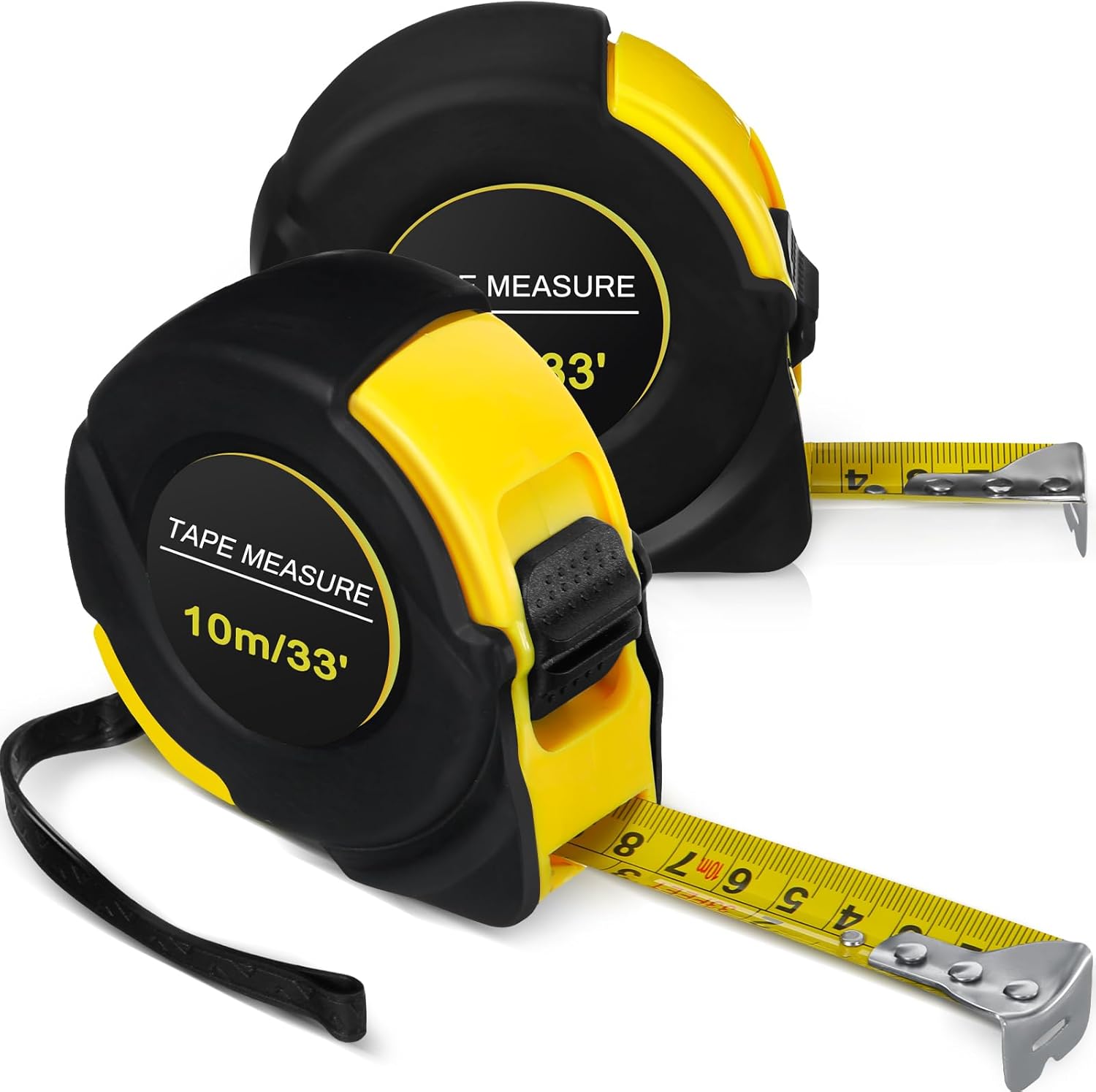 Xuhal 2 Pack 33FT Tape Measure Retractable and Easy Read Measuring Tape ...