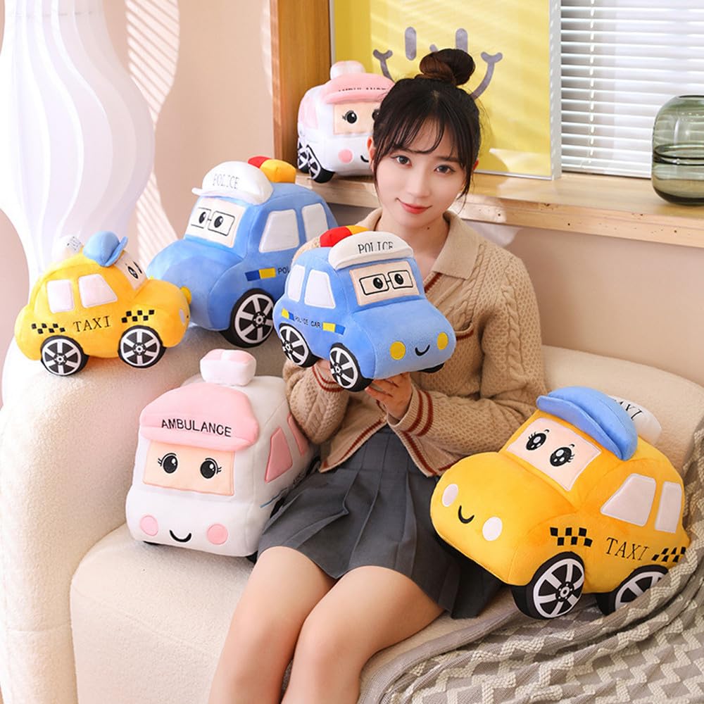 Snapklik.com : XIYUAN Bus Plush Toy Car Plush Simulation School Bus ...