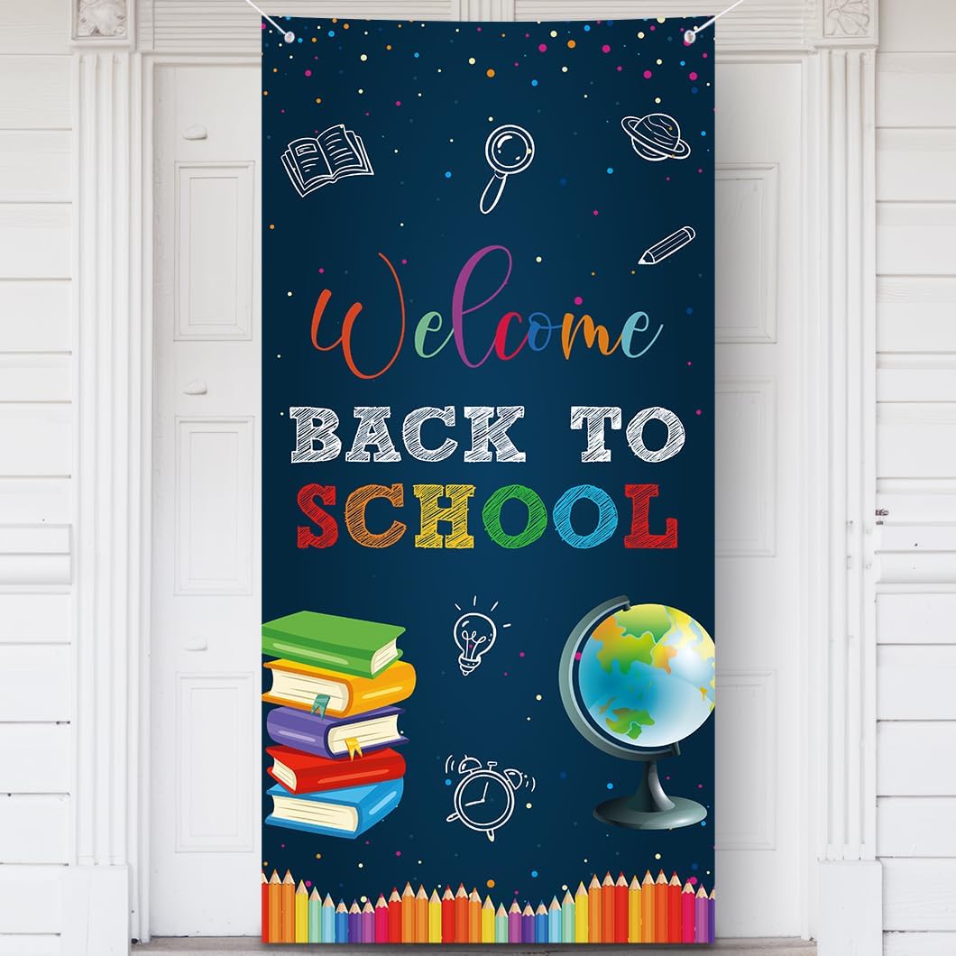 Amazon.com: Boho Rainbow Classroom Door Cover Decoration Set Welcome ...