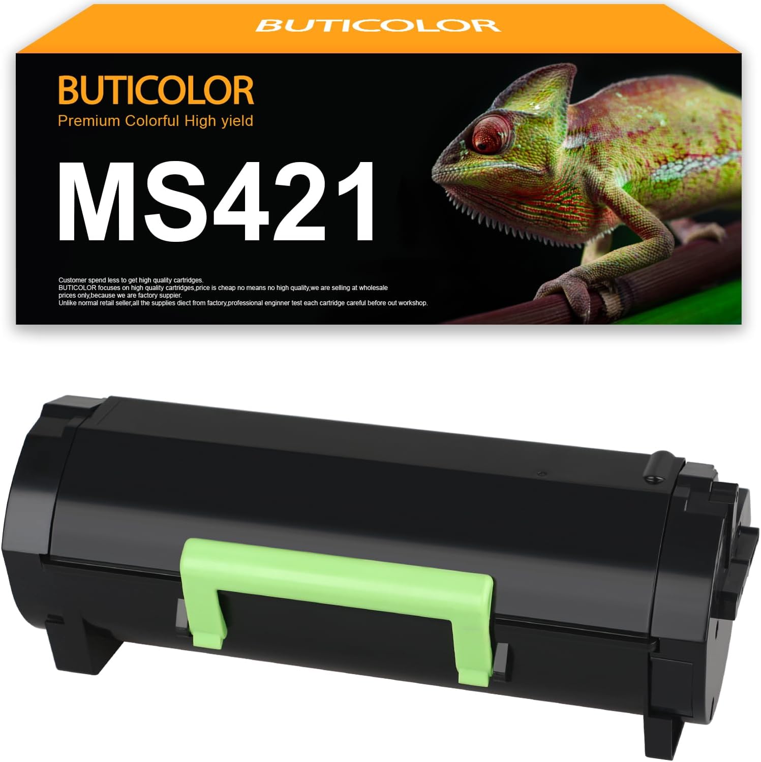 Amazon.com: MS421 Remanfactured Toner Cartridge 56F1X00 Replacement for ...
