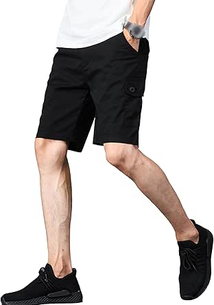 Generic Men's Loose Pocket Short Casual Lightweight Solid Shorts for ...