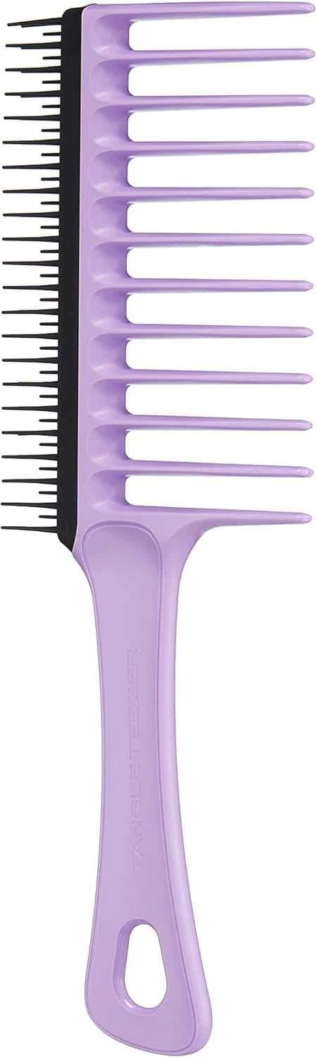 Tangle Teezer | Wide Tooth Comb for 3C to 4C Hair | Dual-Sided with ...