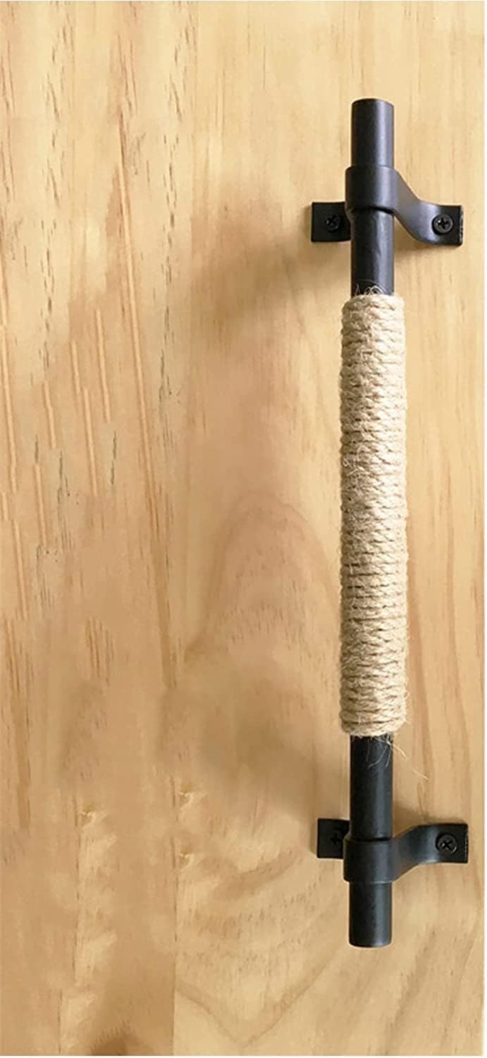 Shower Door Handle 2 Pack Sturdy Grab Bar for Barn Door Metal Wrought ...