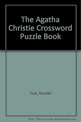 Amazon | The Agatha Christie Crossword Puzzle Book | Toye, Randall ...