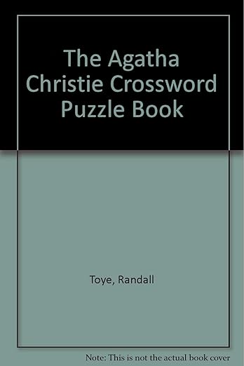 Amazon | The Agatha Christie Crossword Puzzle Book | Toye, Randall ...