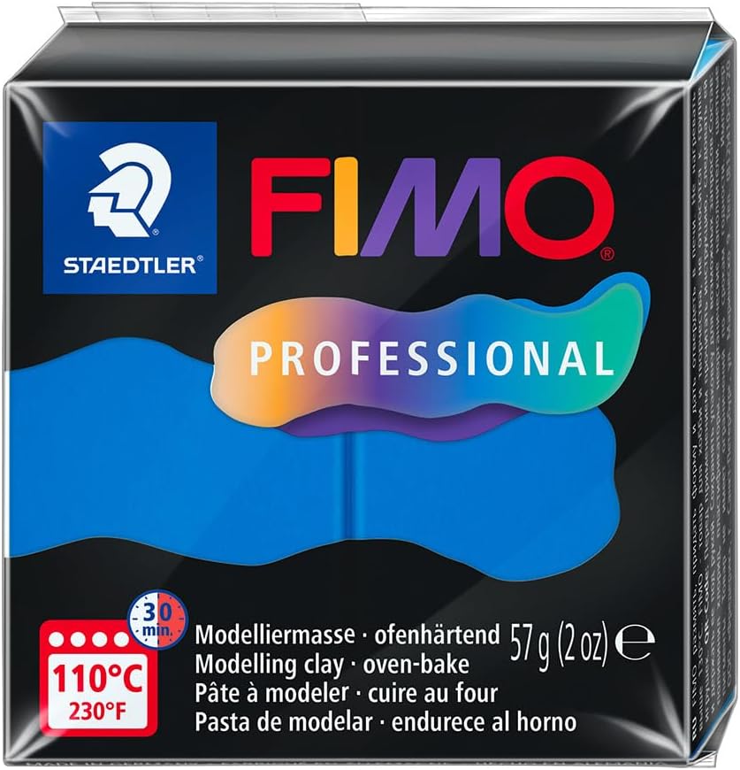 Amazon.com: STAEDTLER Polymer Modelling Clay - FIMO Professional - Oven ...