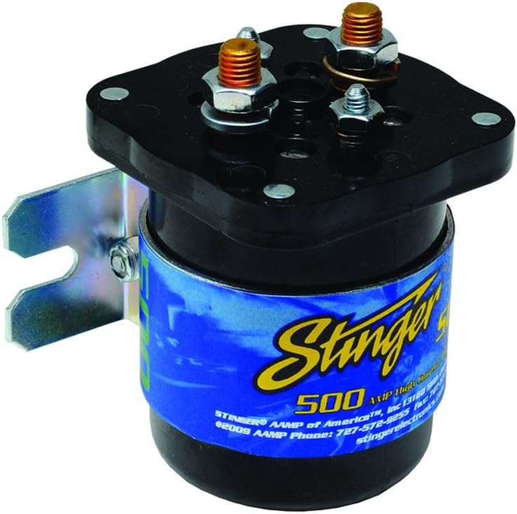 Stinger SGP32 200 AMP Battery Relay Isolator and Relay : Amazon.com.mx ...
