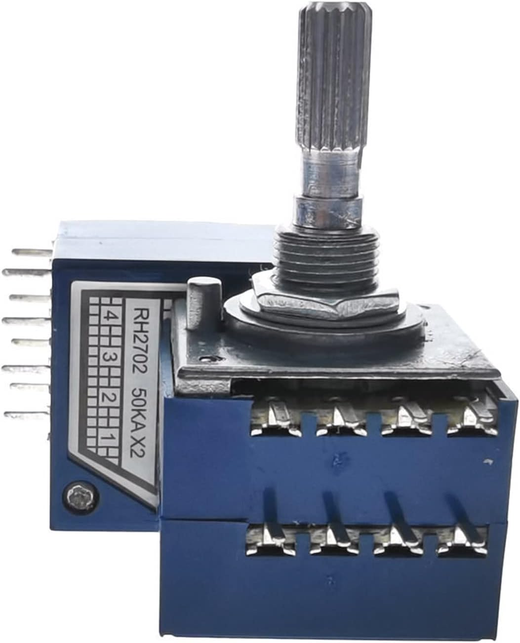 Amazon.co.jp: ポテンショメータ 1PCS 2702新しい RH2702 DIP8ステッピングロータリーポテンショメータ50K ...