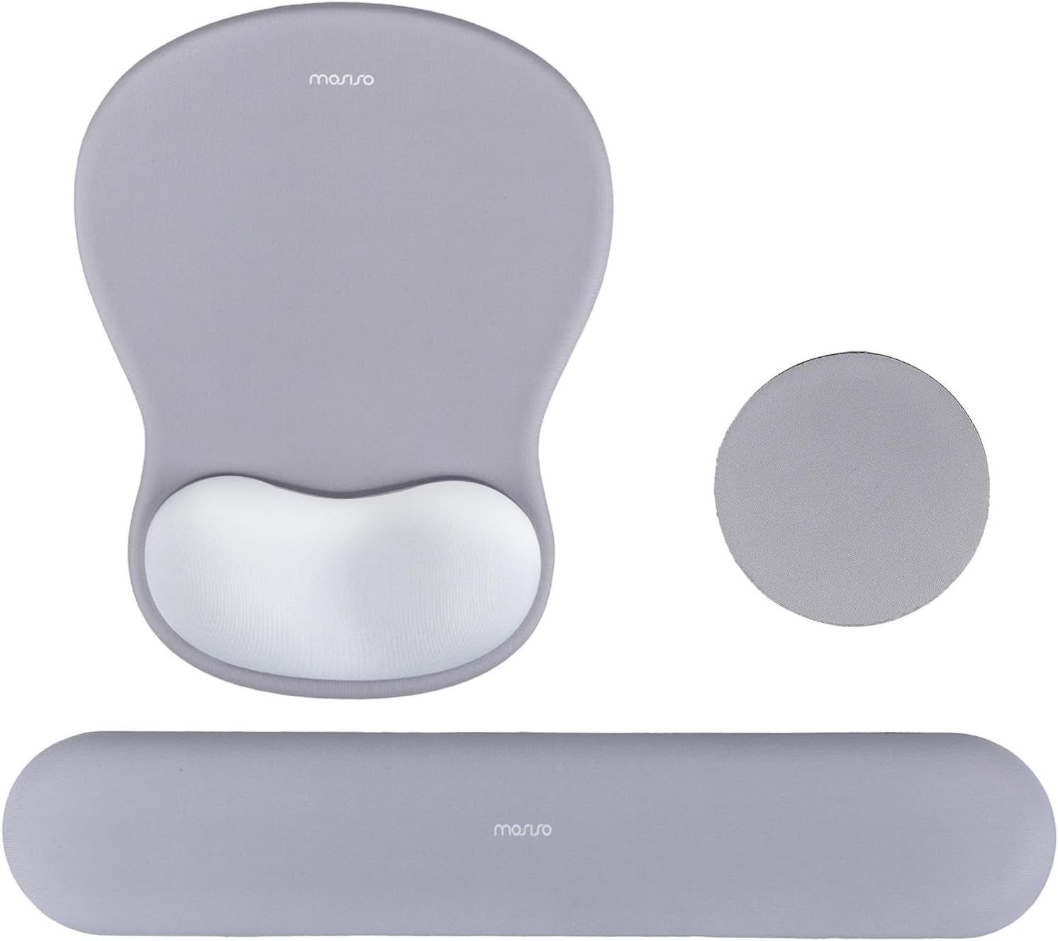 Amazon.com : MOSISO Wrist Rest Support for Mouse Pad&Keyboard Set ...