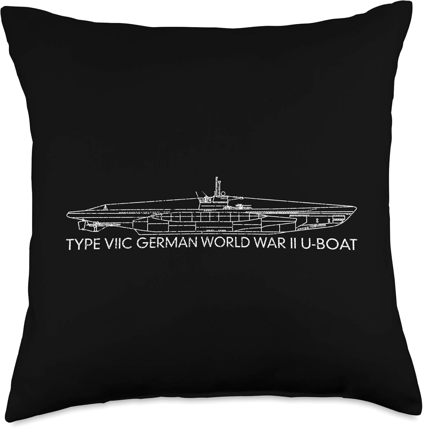 Amazon.com: WW2 German Submarines Diagrams Type VII C U-Boat WWII ...