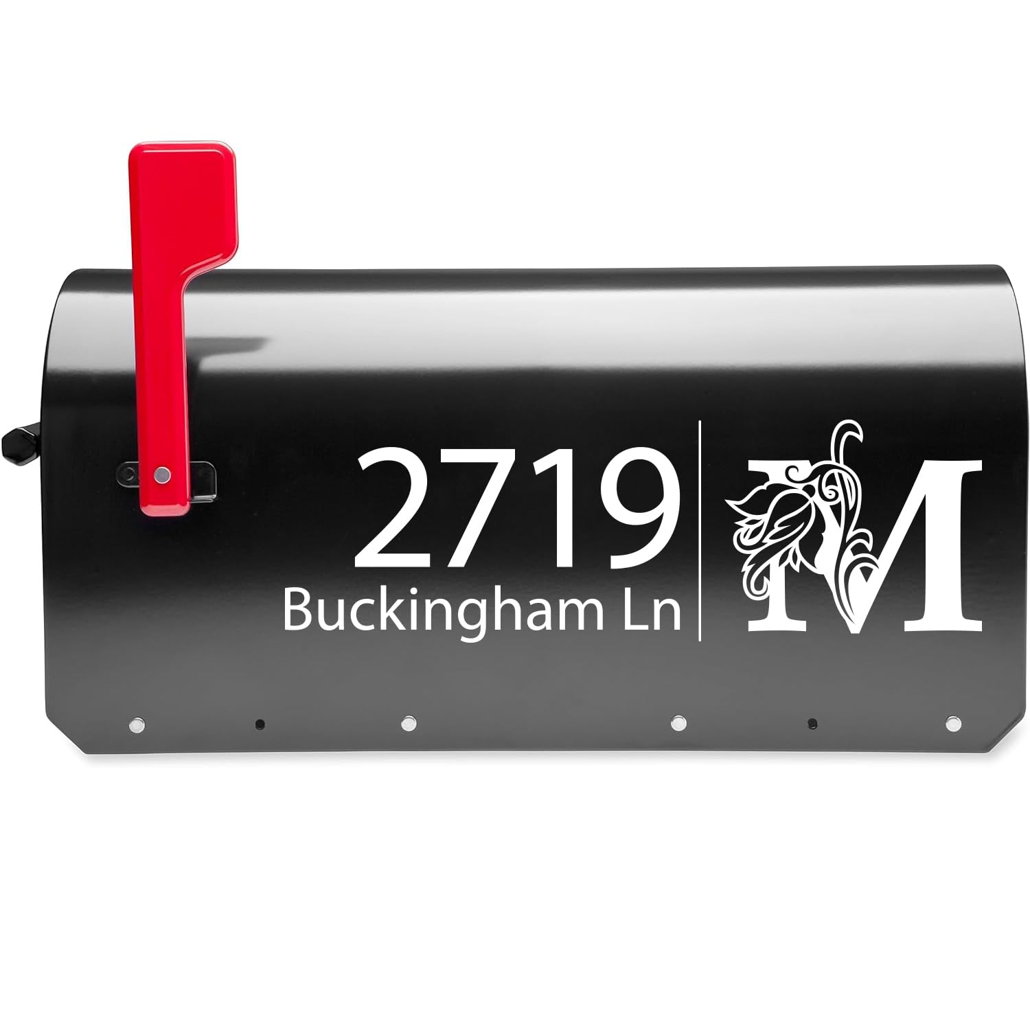 Amazon.com: Custom Mailbox Numbers Decal, Street Address Signs, Vinyl ...