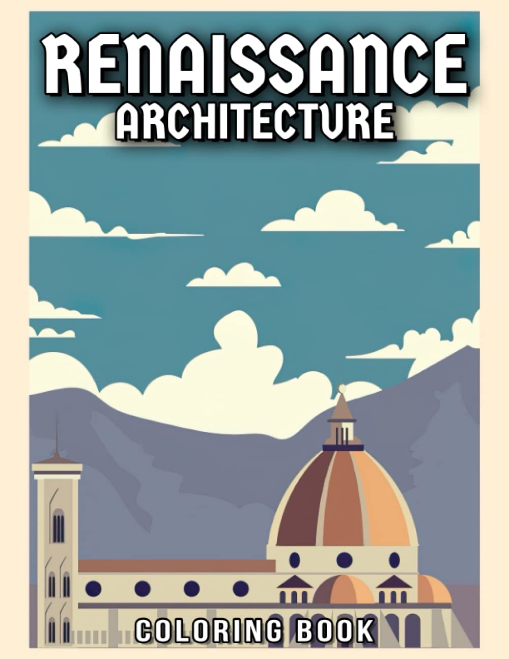 Buy Renaissance Architecture Coloring Book: Vintage Structure Coloring ...