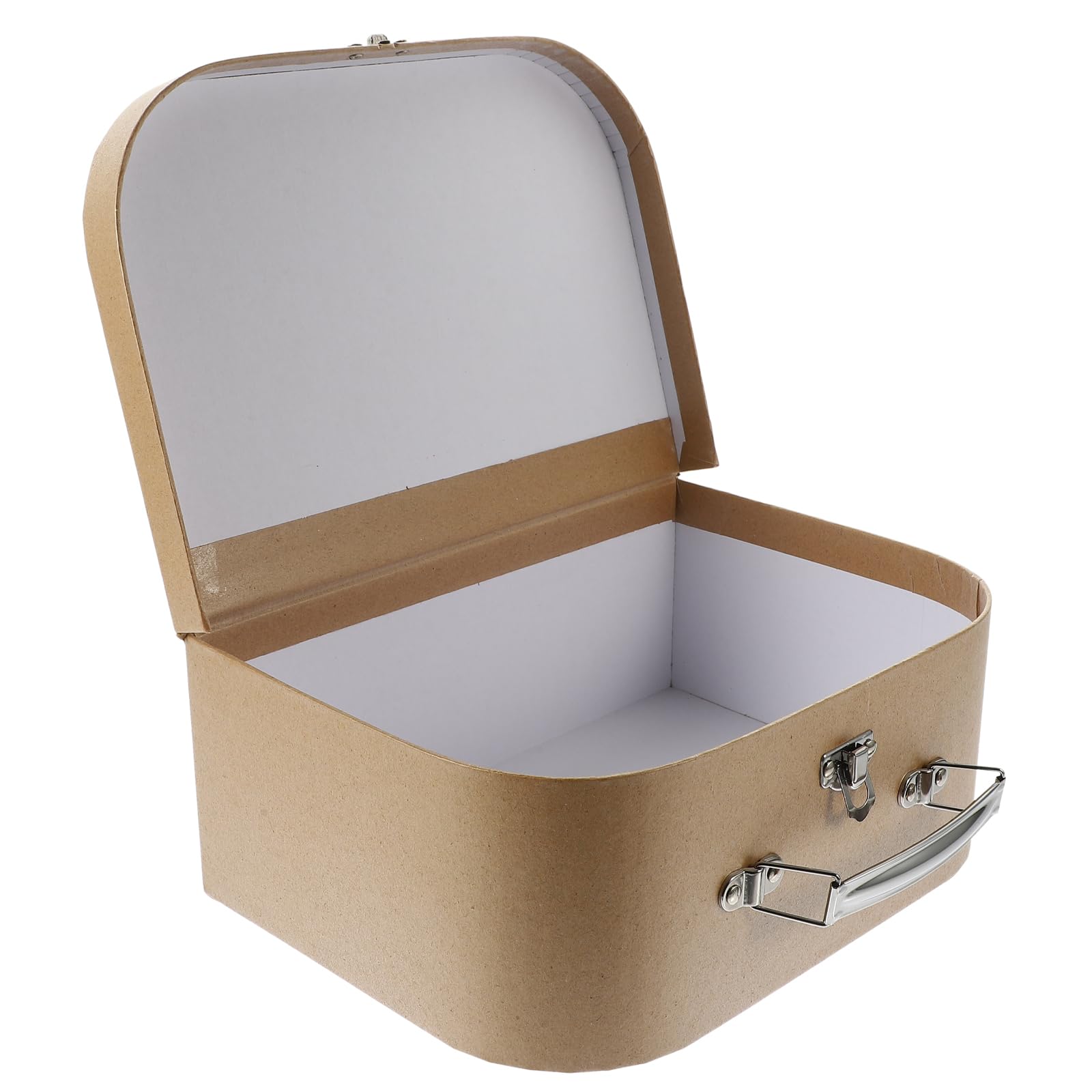 Amazon.com: Suitcase Storage Boxes with Handle, Decorative Thickened ...
