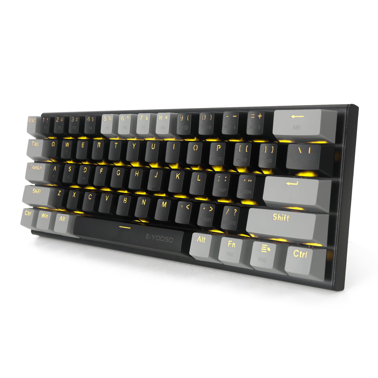 Snapklik.com : E-YOOSO 60% Gaming Keyboard, 61 Key Ultra-Compact ...