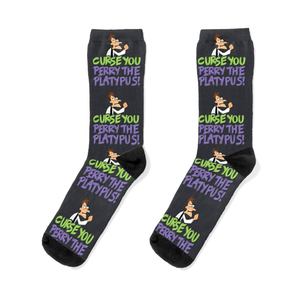 Amazon.com: OWENIEN Unisex Socks Curse Unique You Sublimation Perry ...