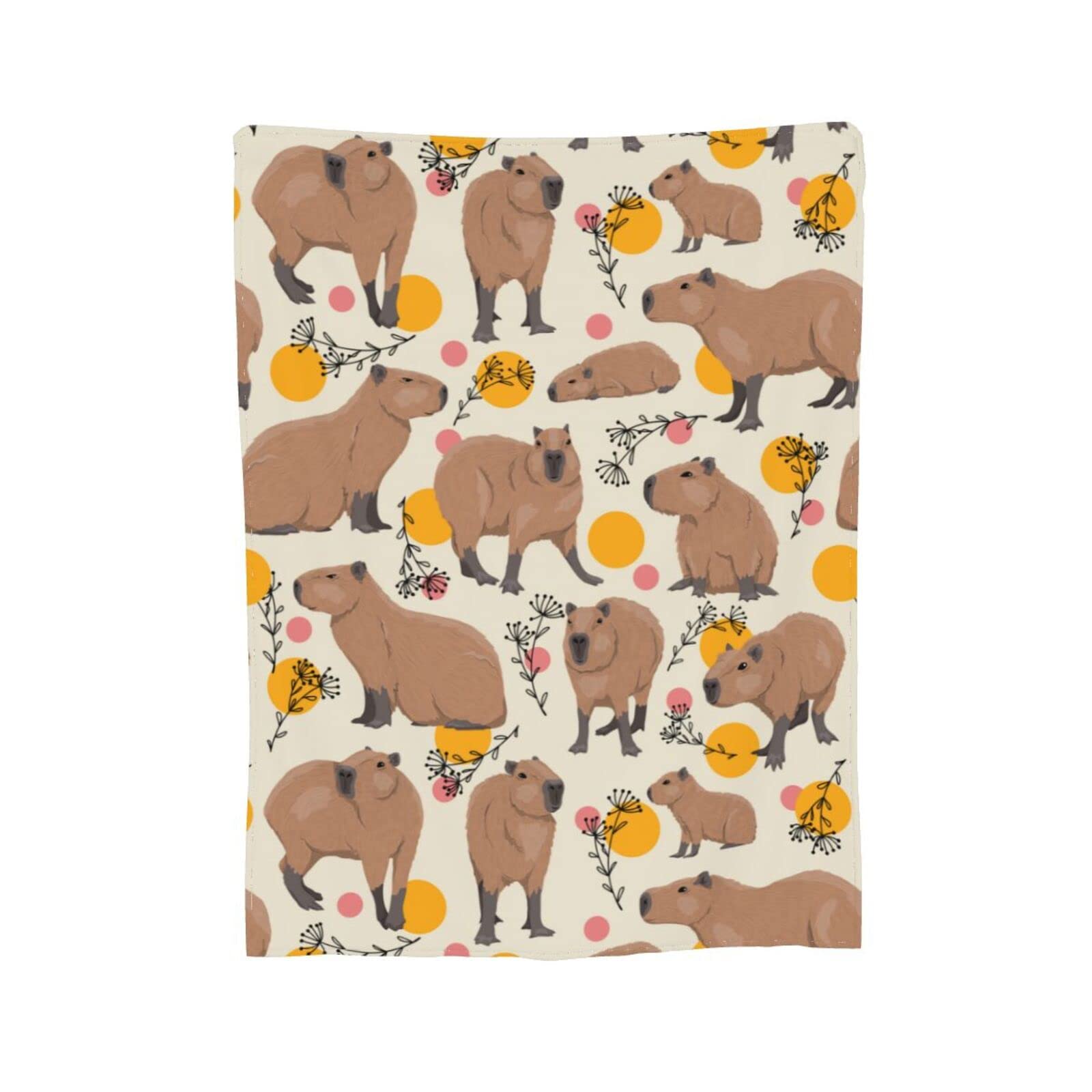 Snapklik.com : Yossyaog Capybaras Blanket Capybara Gift Party ...