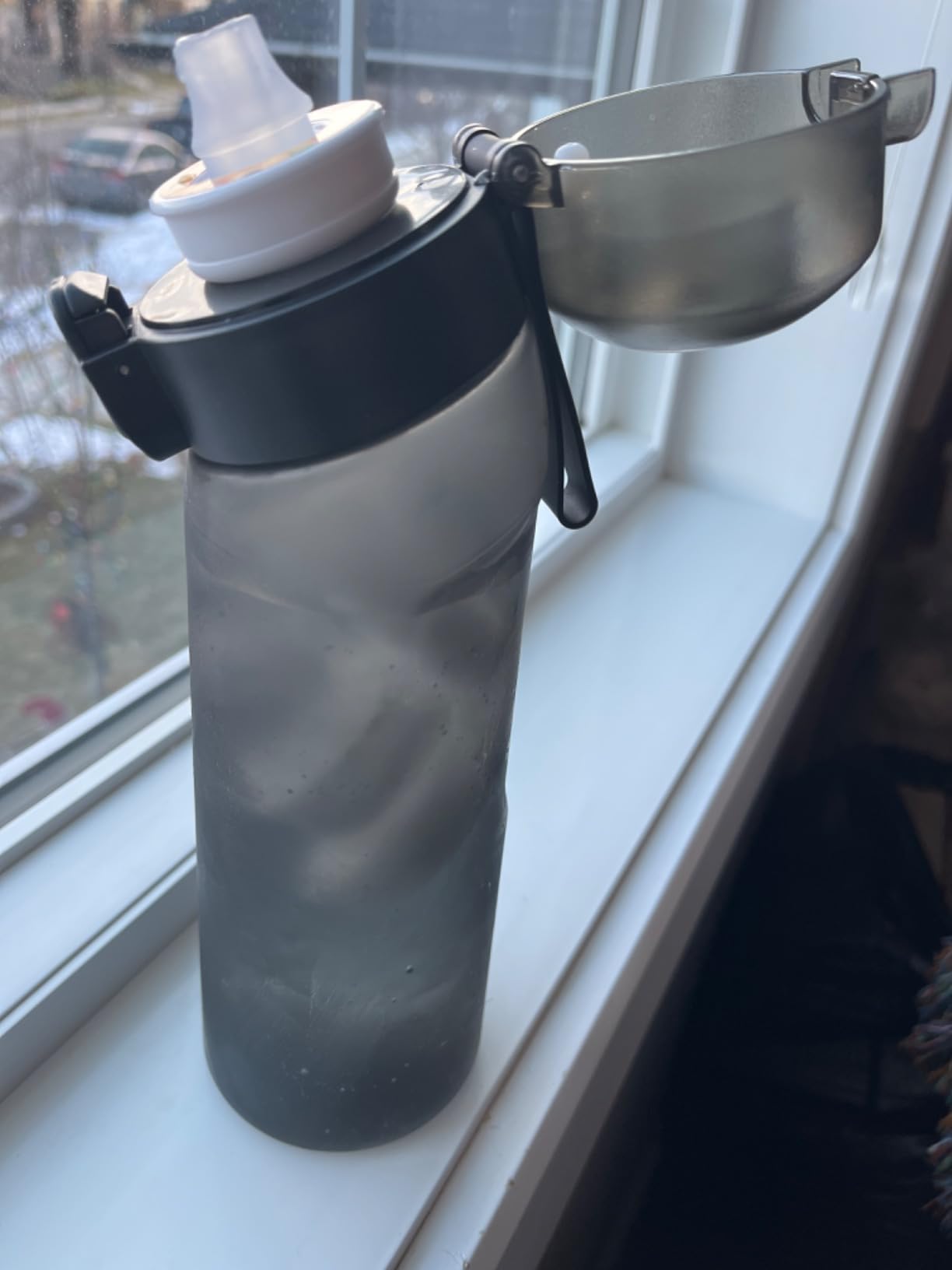 Scented Air Water Bottle — 650mL Flavouring Water Bottle With 2 Scented ...