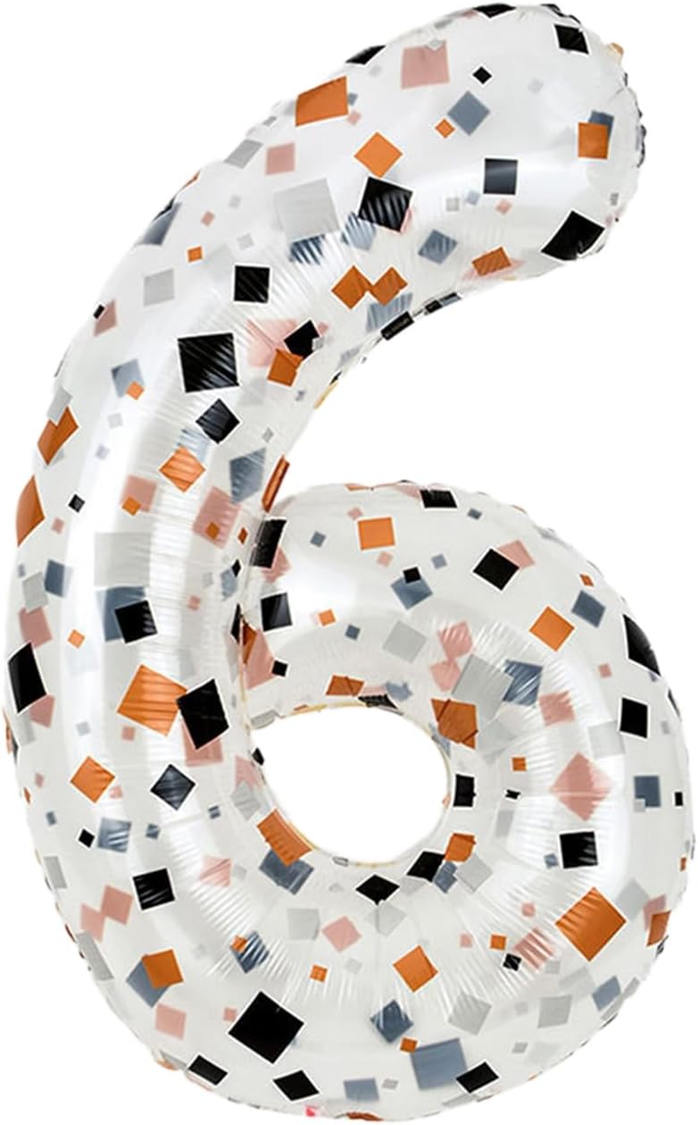 Amazon.com: C-LARSS 40 Inch Number Balloon Creative Eye-catching ...