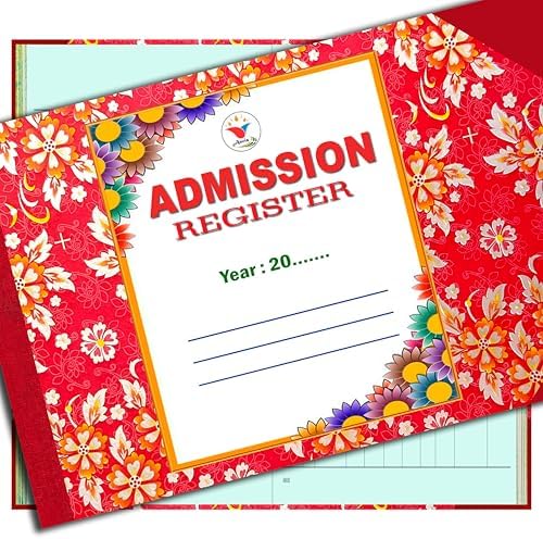 Admission Register | 50 Sheets | 100 Pages | Hard Bound : Amazon.in ...