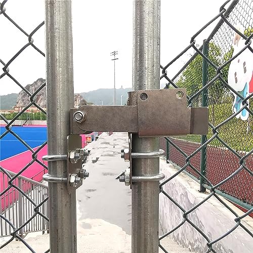 BiJun Chain Link Residential Strong Arm Double Gate Latch,Latches 2 ...