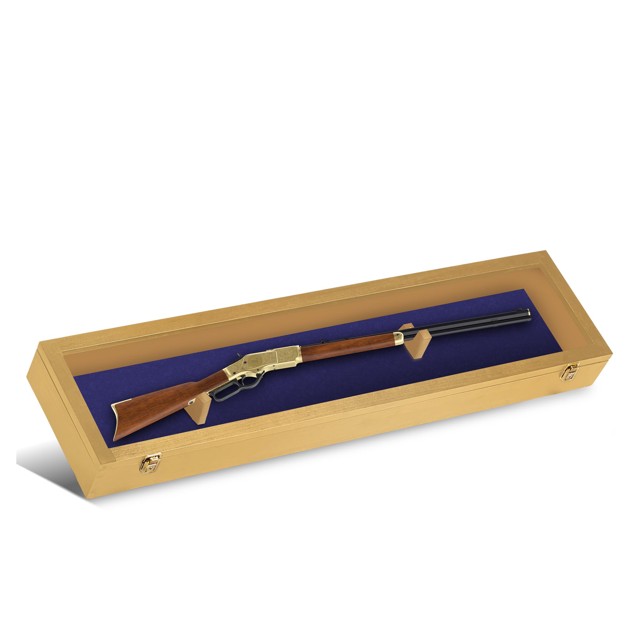 Snapklik.com : PENNZONI Gun Display Case - Lockable Rifle Display Case ...