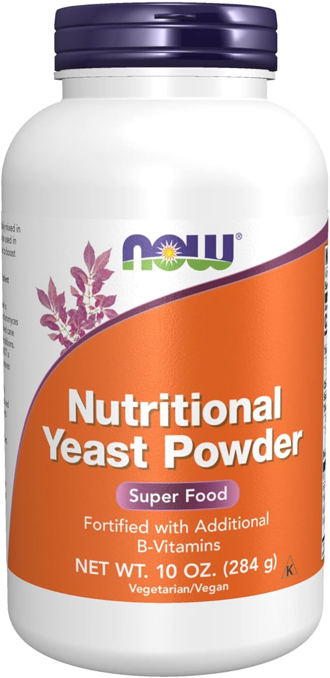 Amazon.com: NOW Supplements, Nutritional Yeast Powder Fortified with ...