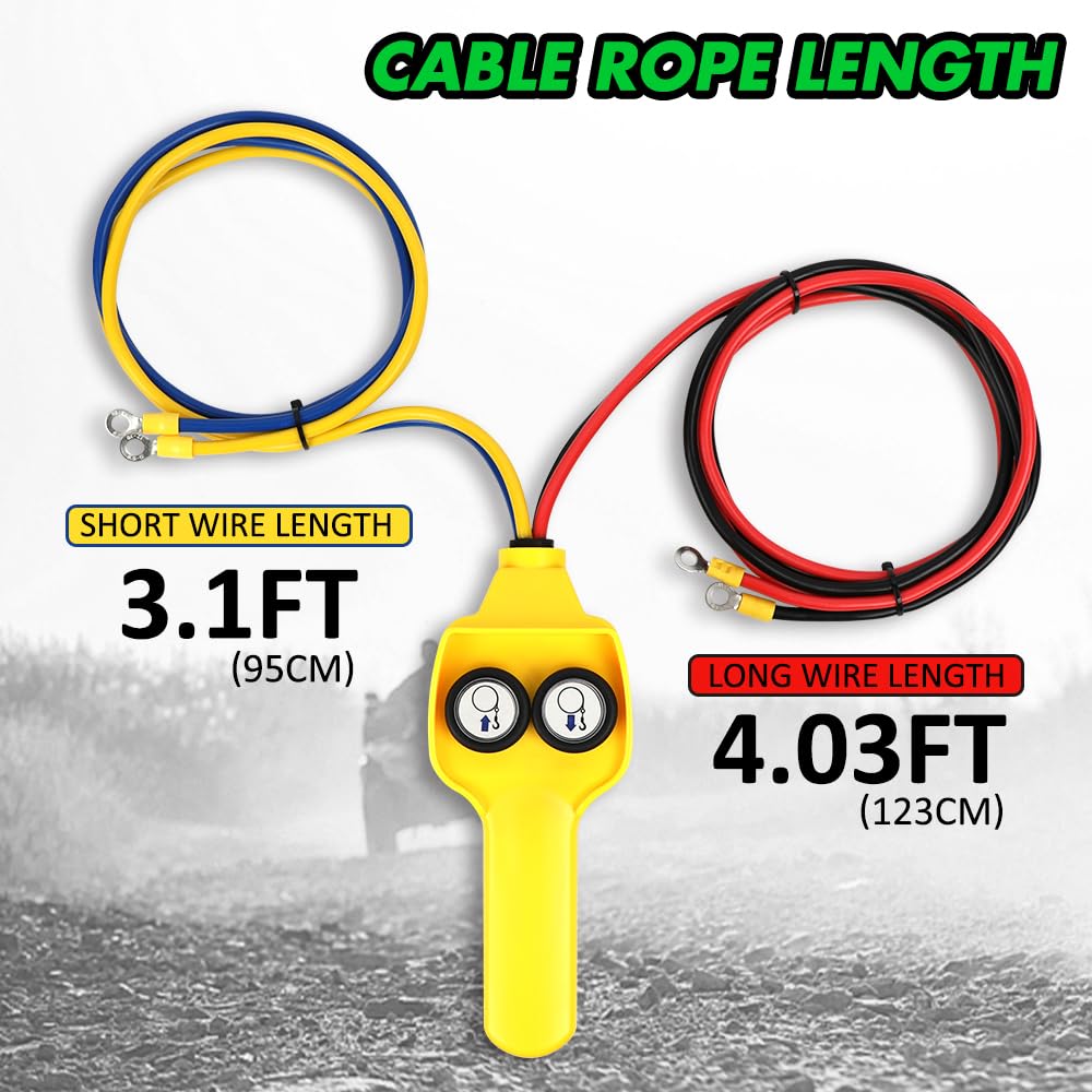 Snapklik.com : STEGODON Winch Handheld Control Winch Remote Replacement ...