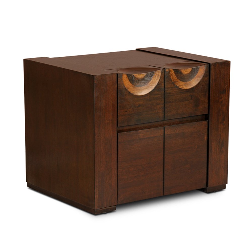 HomeTown Enrique Night Stand (Wenge) : Amazon.in: Home & Kitchen