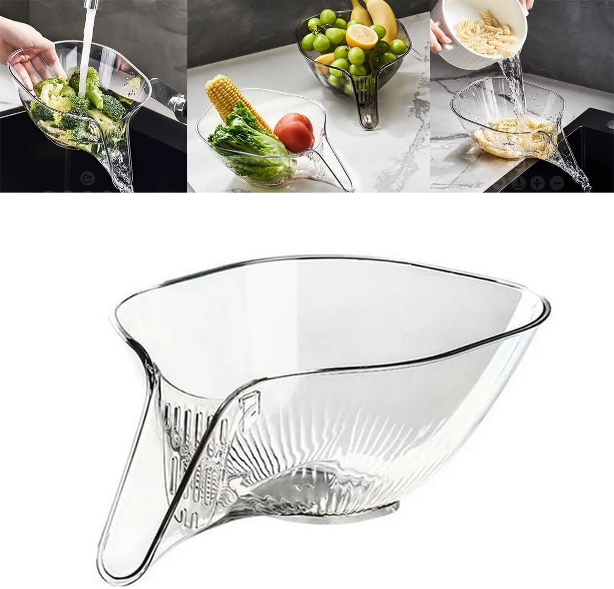 Amazon.com: Drainage Basket Funnel, 2024 New Multi-functional Drain ...