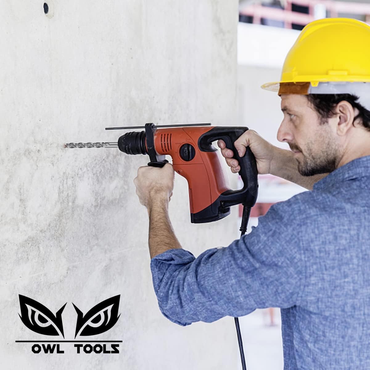 Snapklik.com : Owl Tools SDS Plus 3/16 Inch Masonry Drill Bits