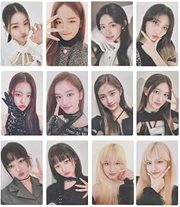 Amazon.com : Zomanon KPOP IVE ELEVEM HD Photocards Wonyoung REI LIZ Yujin Leeseo Gaeul LOMO ...